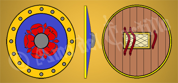 AMO DEL CASTILLO: Armamento medieval: Los escudos VI: La rodela