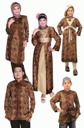 10+ Model Baju Muslim Batik Terbaru Untuk Berbagai Acara
