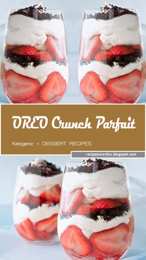 OREO Crunch Parfait - Recipes Martha