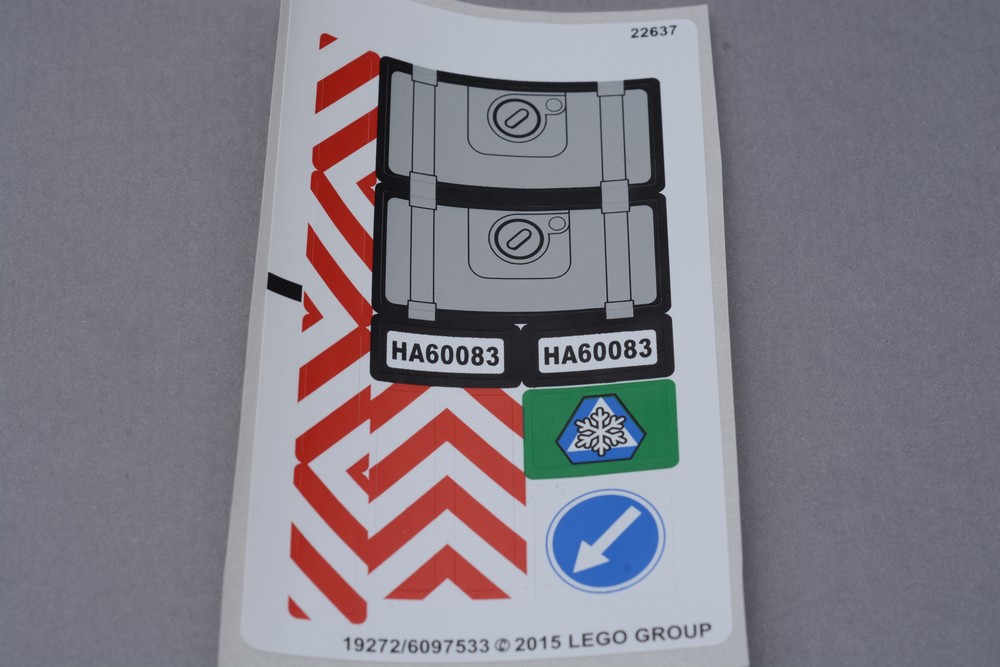 Lego 60083 Snowplow Truck 鏟雪車 開箱報告 - 魯蛇實驗室