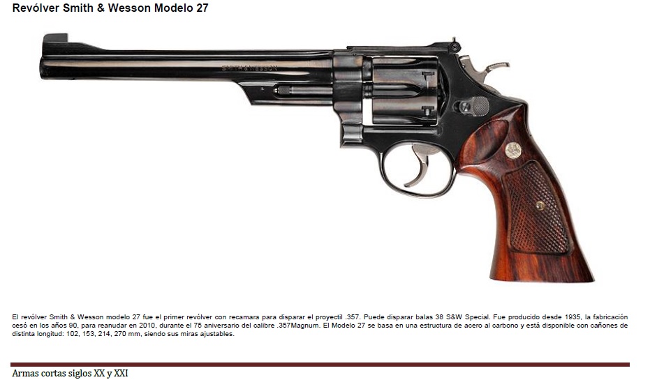 Cazador Mexicano: Tipos de Revólver Smith & Wesson