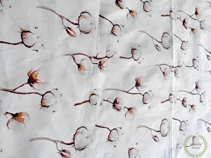 dolly's designs: Fabric Chosen for Kitchen Window Curtains