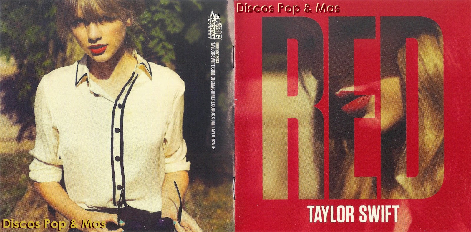 Discos Pop & Mas: Taylor Swift - Red (Deluxe)