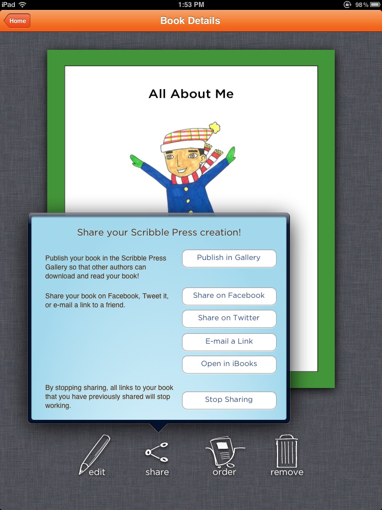 iOSteacher: Storytelling with Scribble Press