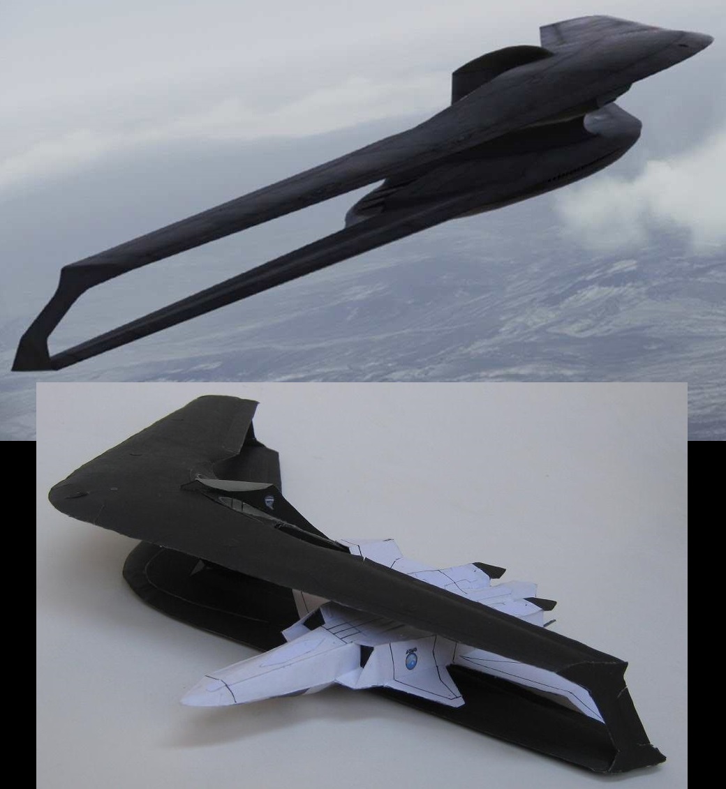 Ace Combat Model - Drawings: X-49 Night Raven