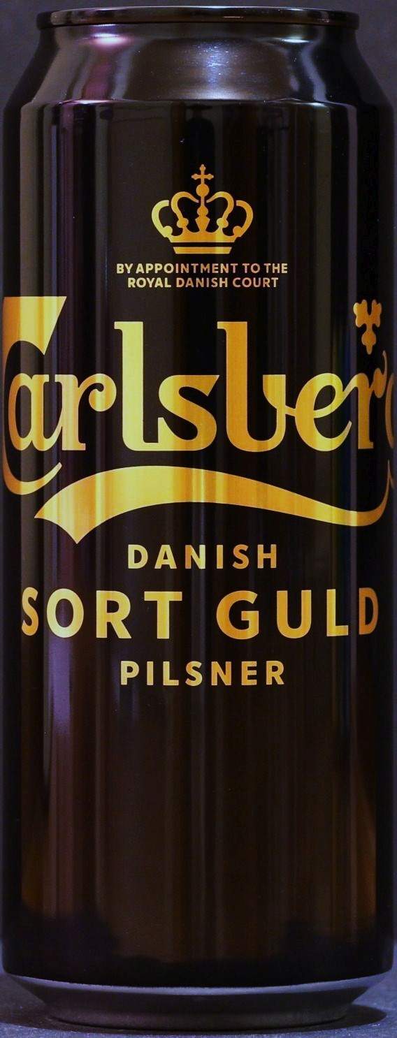 Burk-Bloggen: Carlsberg Danish SORT GULD Pilsner (50cl) : ny dekor