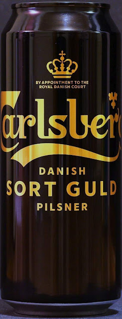 Burk-Bloggen: Carlsberg Danish SORT GULD Pilsner (50cl) : ny dekor