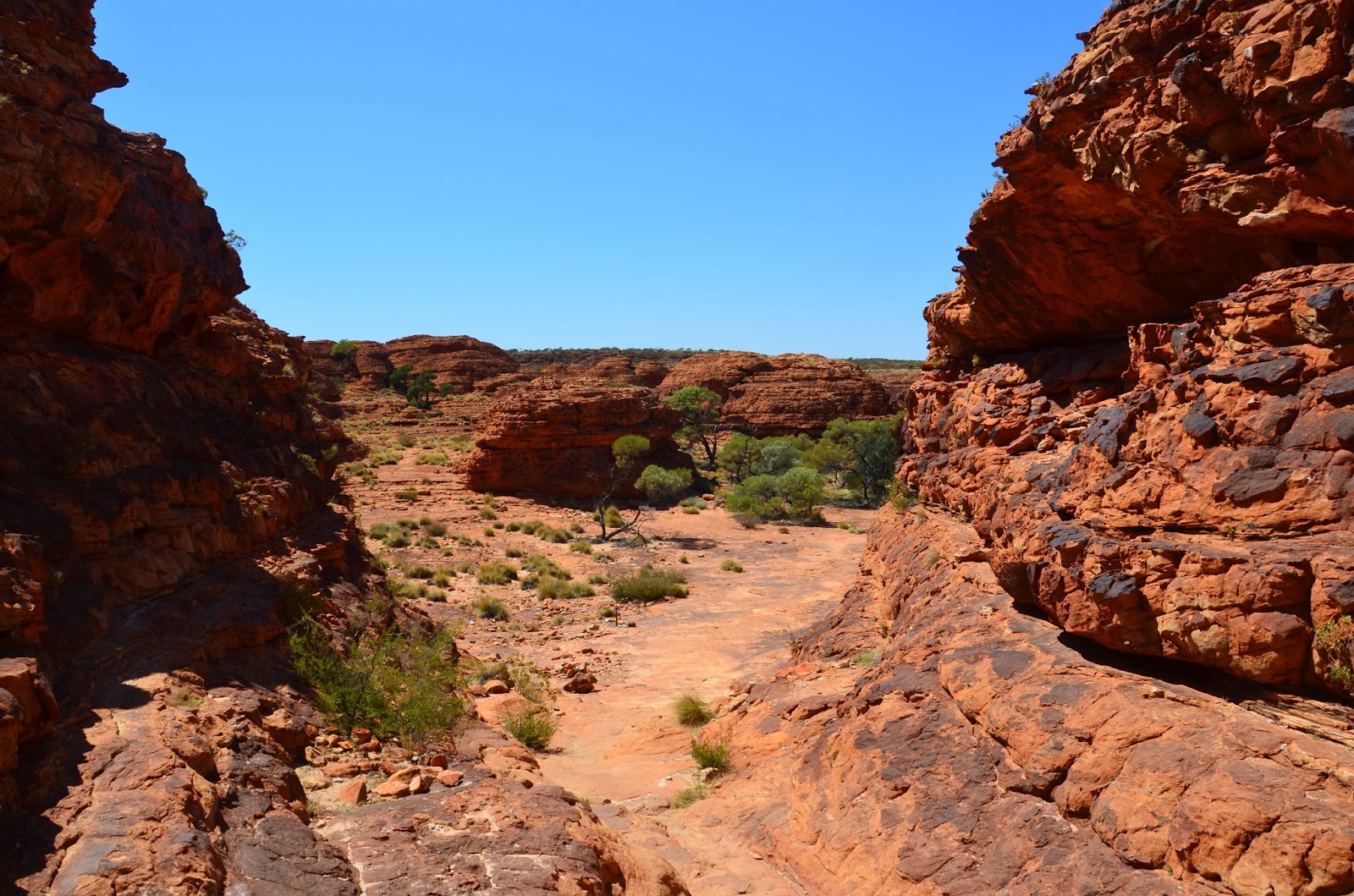 Footprints in Australia: Kings Canyon - Watarrka Nationalpark Footprints in Australia: Kings Canyon - Watarrka Nationalpark