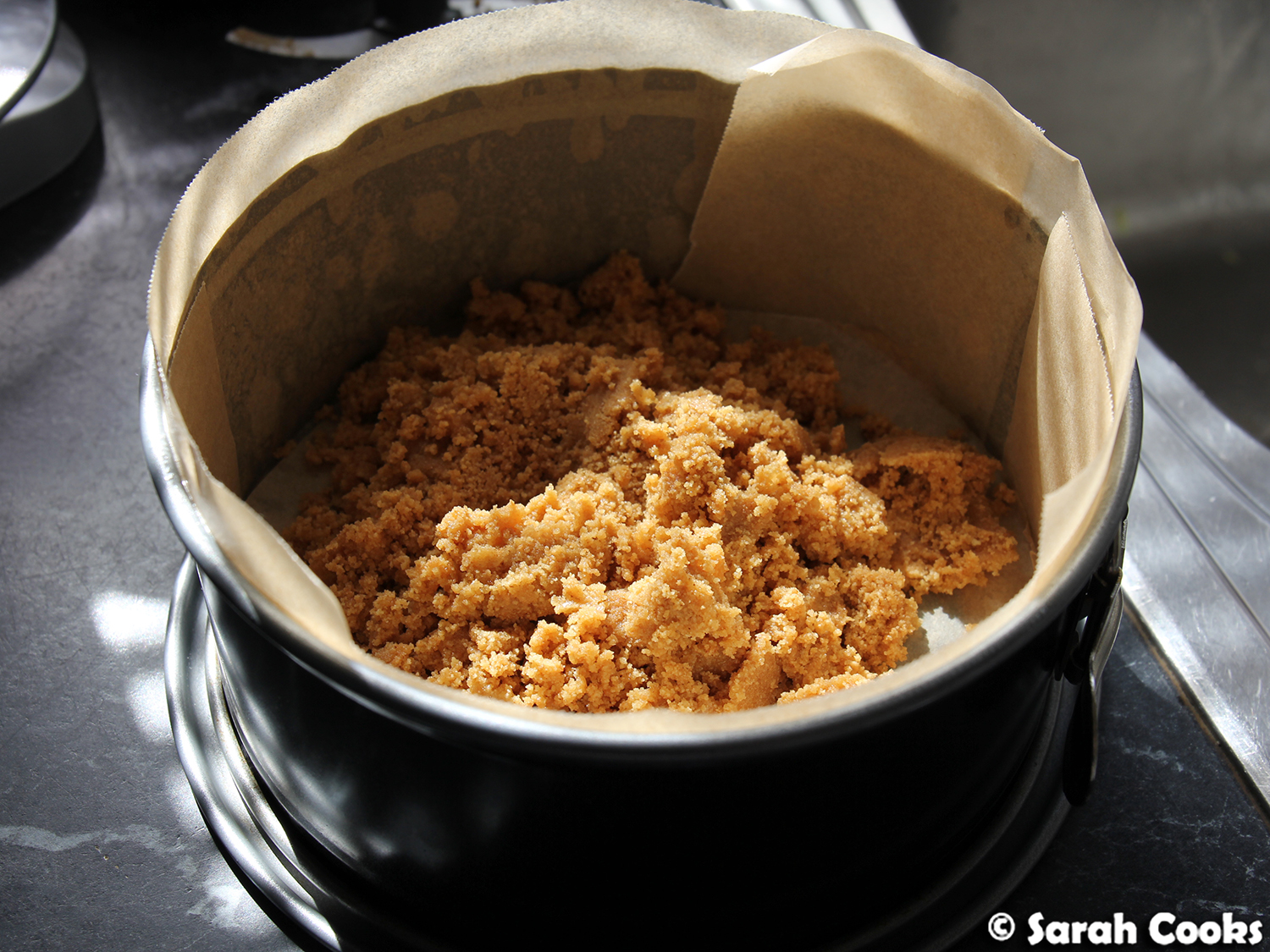 Sarah Cooks: Small Cheesecake