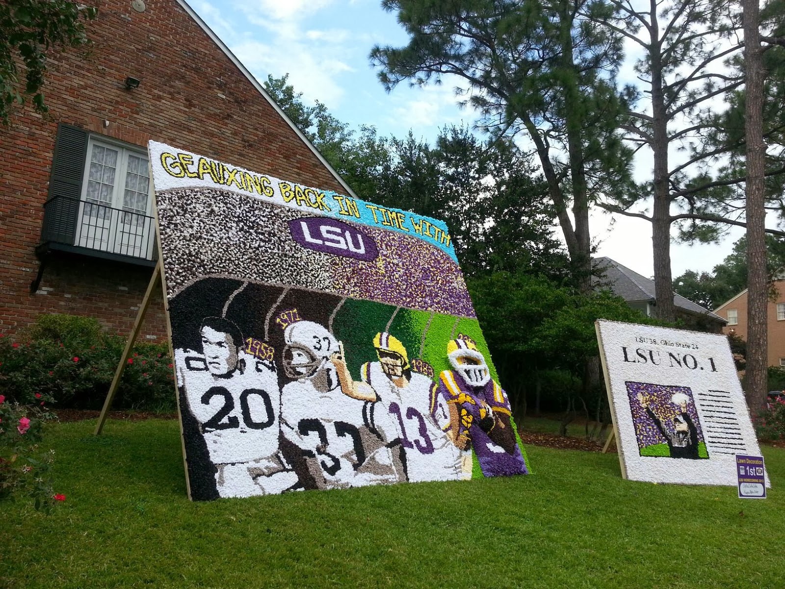 Dee's Adventures: Trick or Treating on LSU Sorority Row