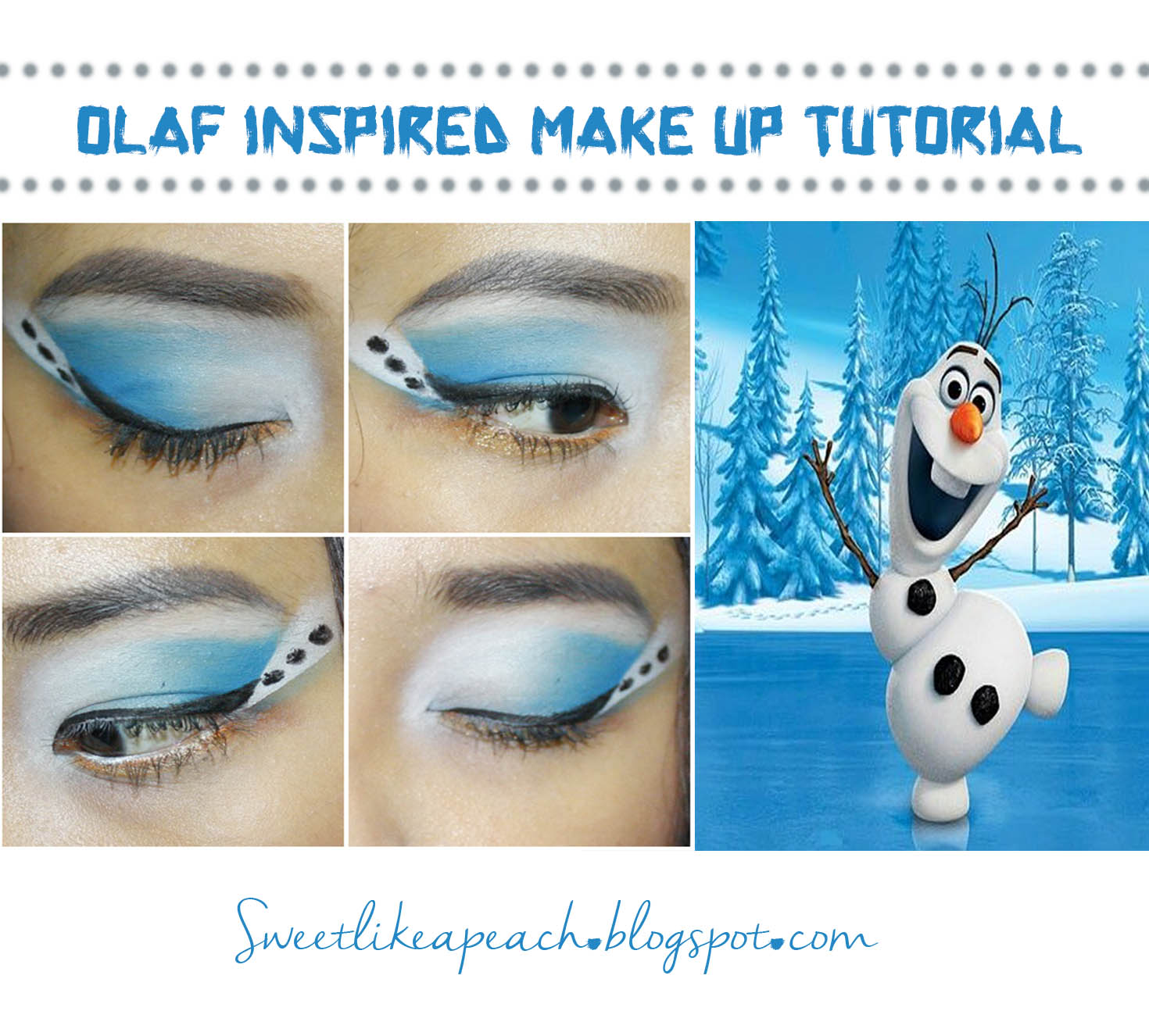 Elsa Makeup Tutorial Look Alike