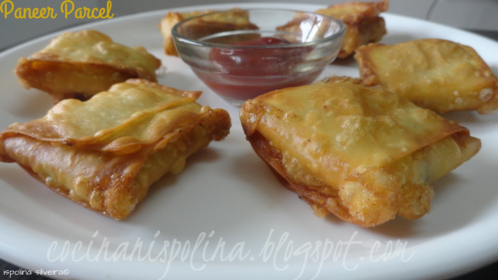 Cocinanispolina: Paneer Parcel