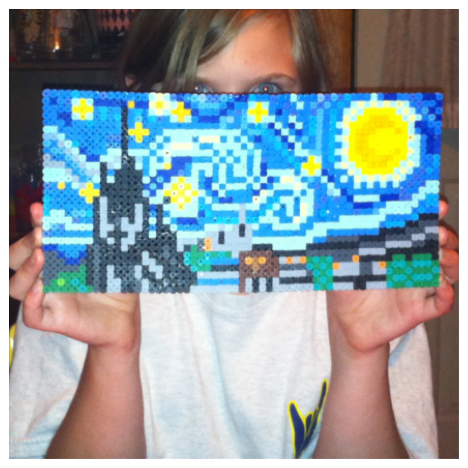 Mountain Mama: Rainy Day = Perler Beads