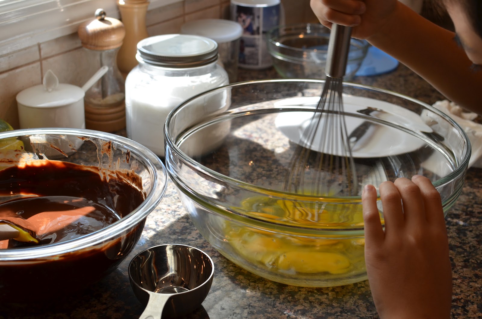 Playing with Flour: Baking with my "original" nephew - Chocolate Orbit Cake