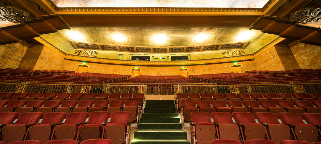 Los Angeles Theatres: Wiltern Theatre: auditorium