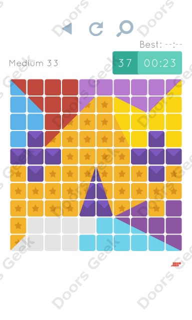 Blocks & Shapes [Medium] Level 33 Solution ~ Doors Geek