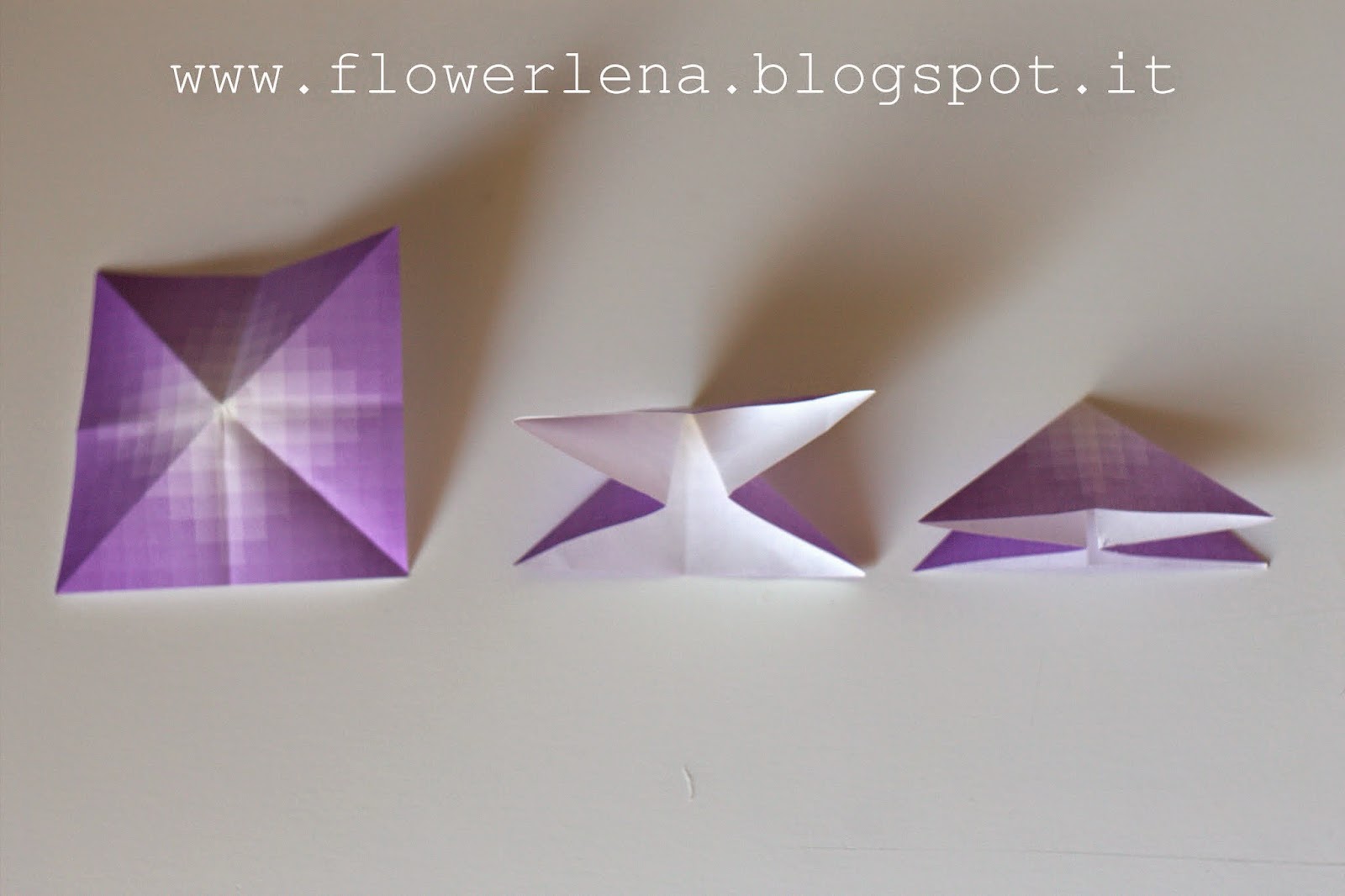 Tutorial farfalle origami in 6 passi