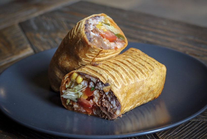 kavoniho žrádlo: Burrito Grande s hovězím masem, Los Capolitos, Ostrava