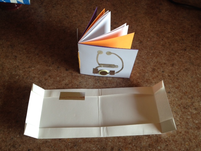 Bling the Book: Paper Circuit Mini-Book with New Materials from AgIC
