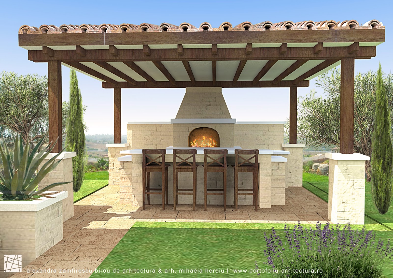 CASA MEDITERANEEANA STIL SPANIOL, IN CONSTANTA - AZSTUDIO