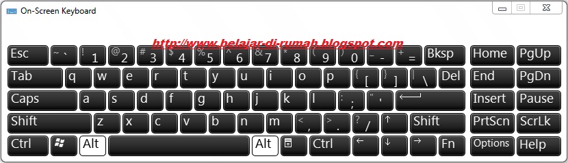 Cara Mengaktifkan On Screen Keyboard Osk ~ Munawi Inside