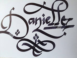 Calligraphy Art: Girl names in calligraphy 5 Jennifer Danielle Suzan ...