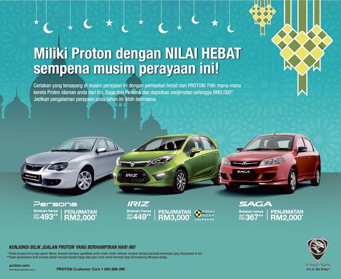 Motoring-Malaysia: PROTON BALIK KAMPUNG RAYA PROMOTION HAS STARTED ...