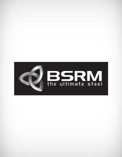 bsrm steel vector logo