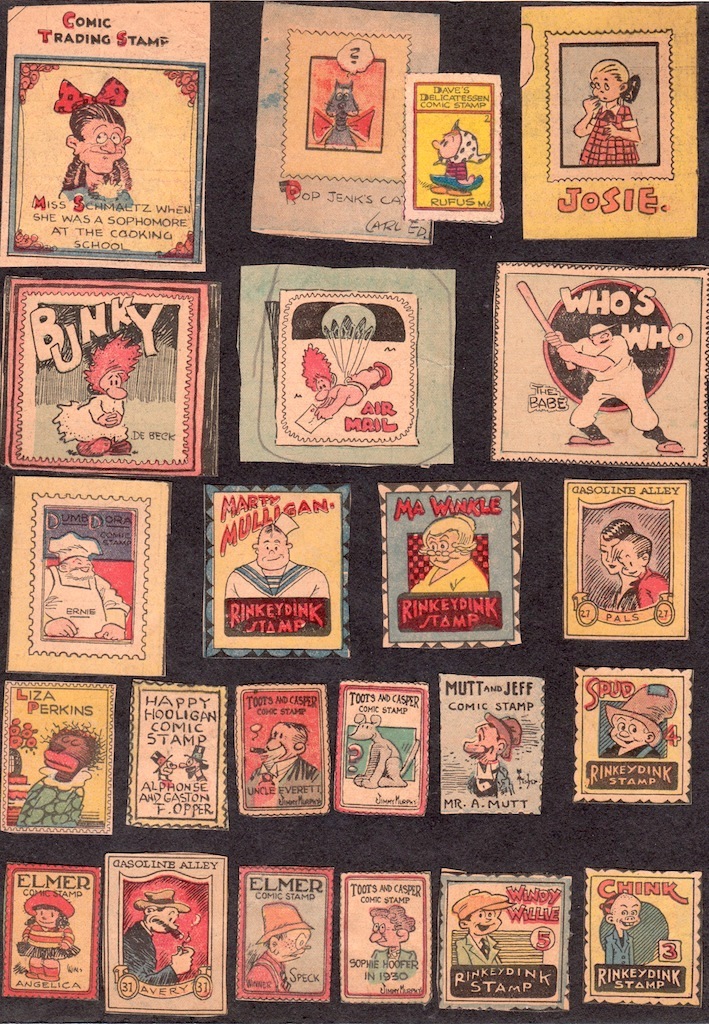 The Paper Collector: Comic Trading Stamps, c. 1930s