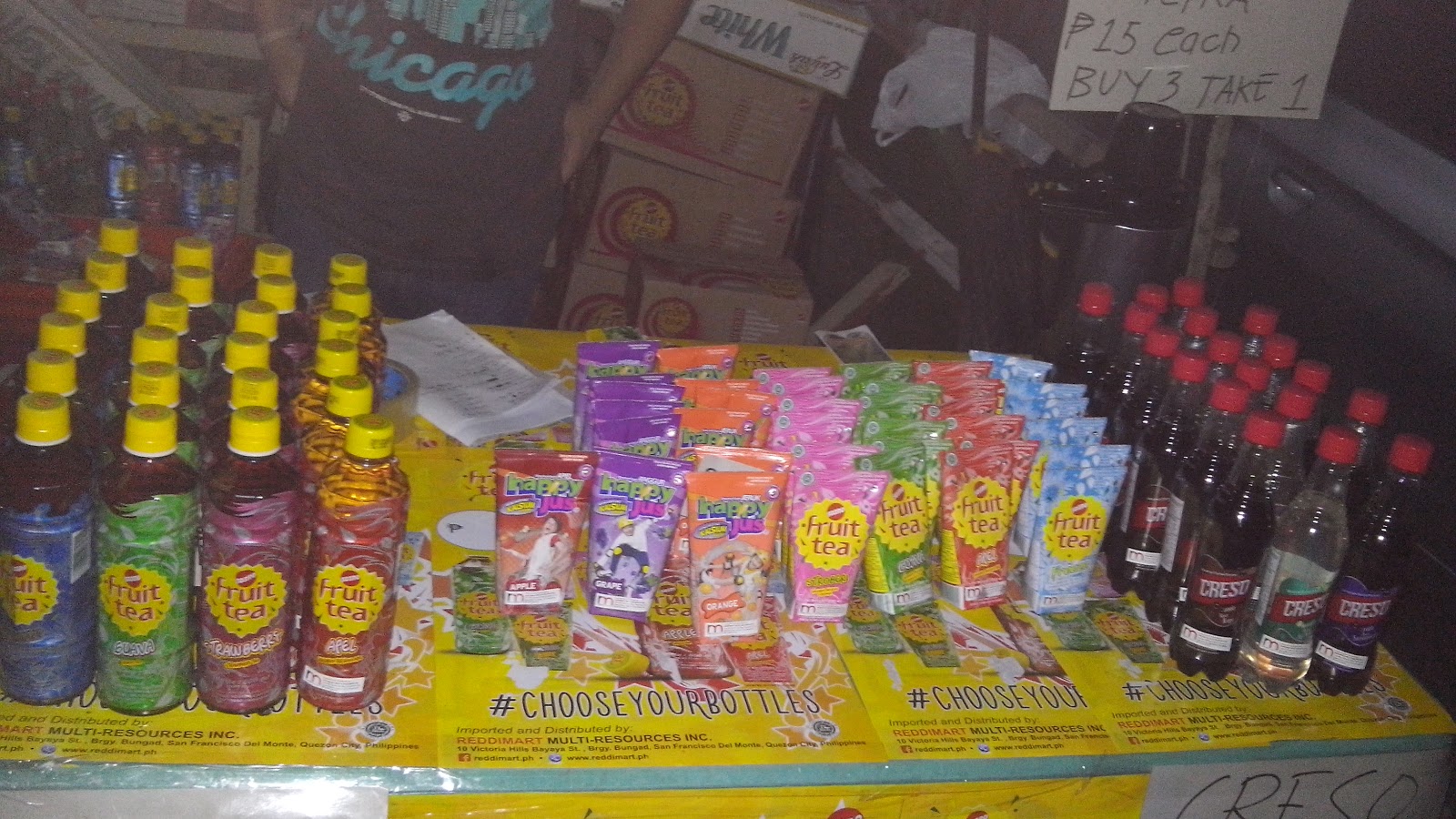 How to Choose Your Bottles with Sosro!