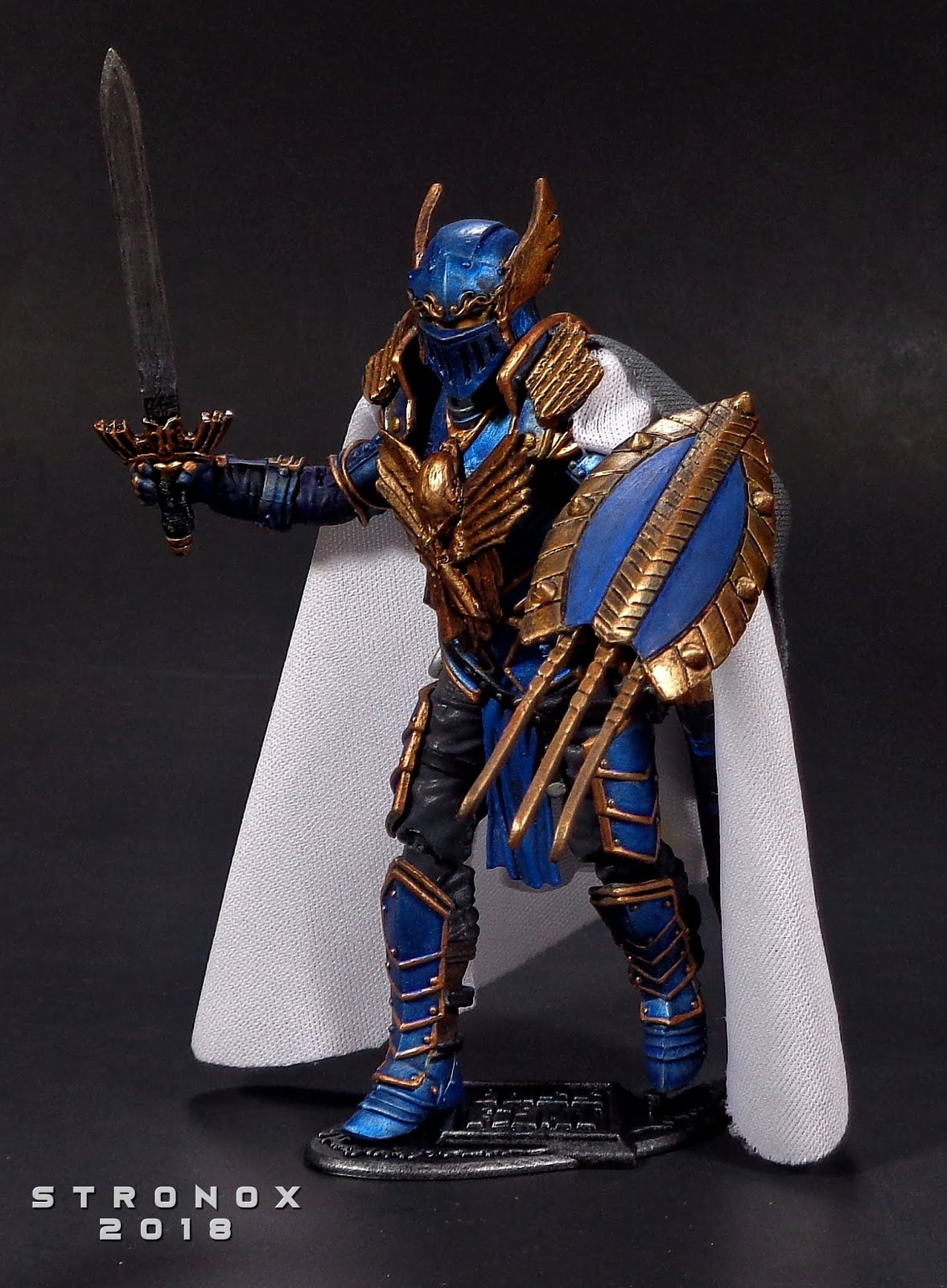 Stronox Custom Figures: Vitruvian H.A.C.K.S: The Azure Knight