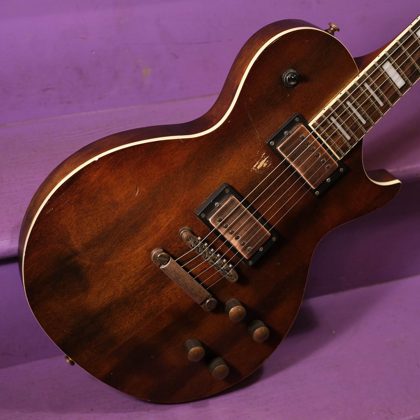 2010s AXL Badwater 1216 Copper LP-Style Electric Guitar