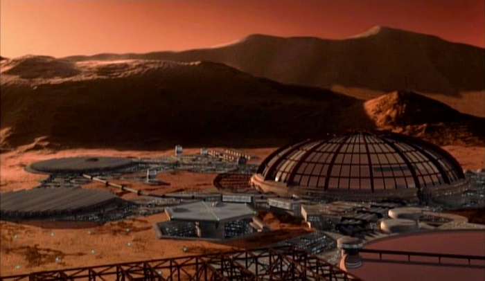 Martian colonies in Babylon 5 TV series | human Mars