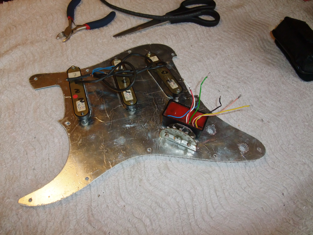 So many guitars, so little talent: Resurrecting some Reflex Red pickups