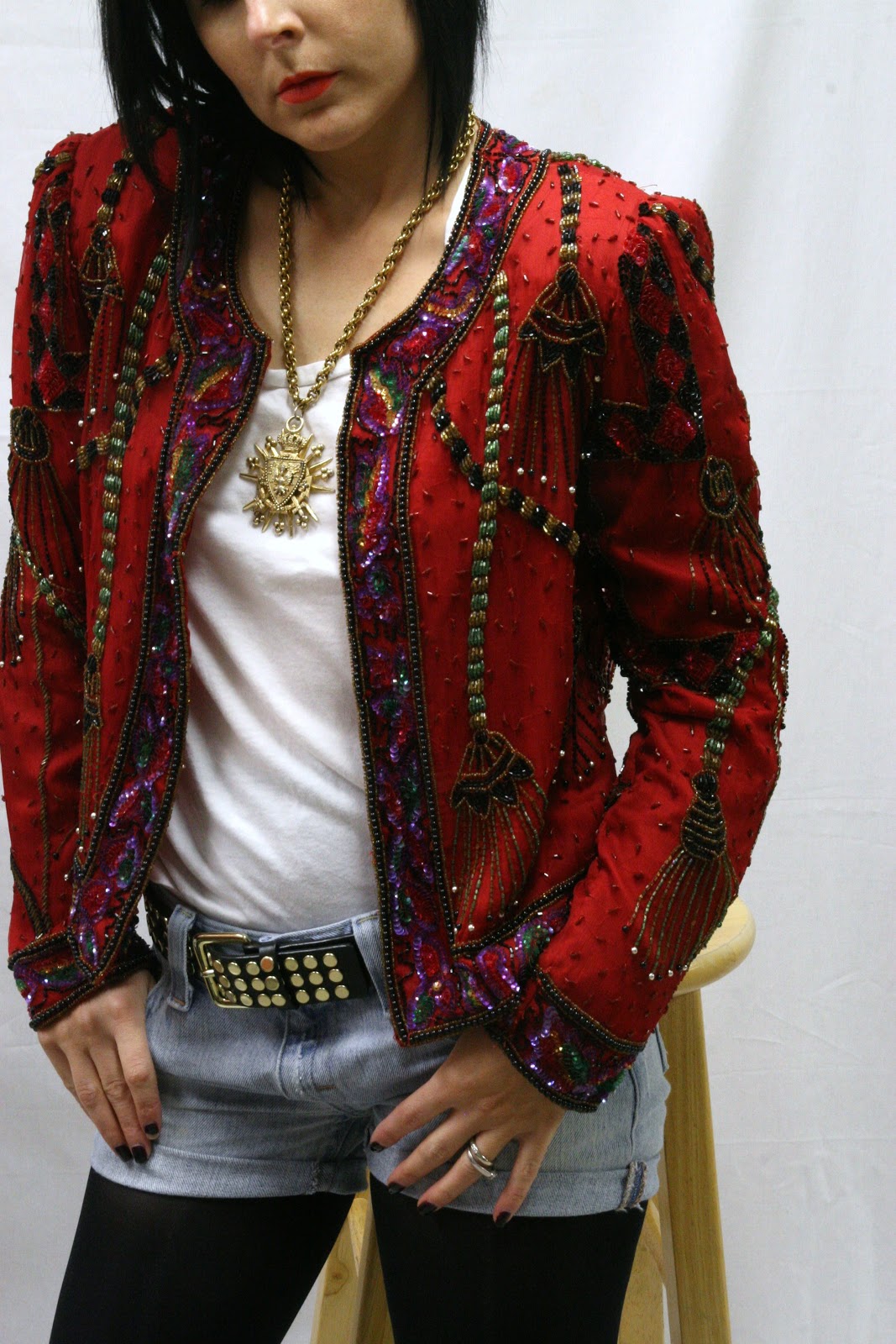 Thrift and Shout: Cute Outfit of the Day: Glam Rock