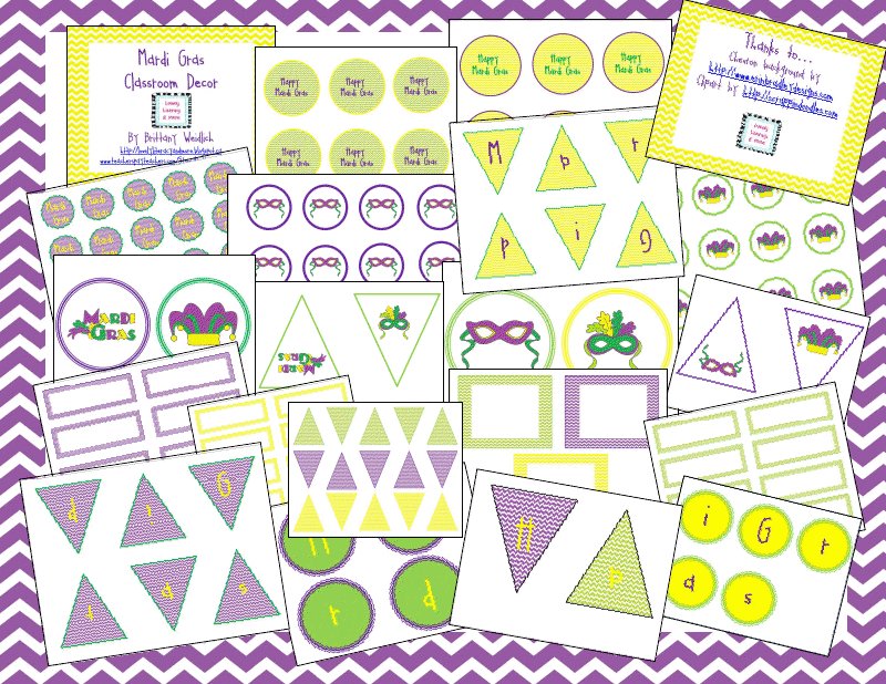 Lovely Literacy & More: Happy Mardi Gras