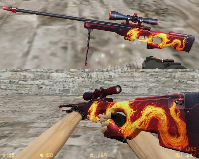 Skin AWP - WildFire (CS:GO) - HD para CS 1.6 - CS Revo!