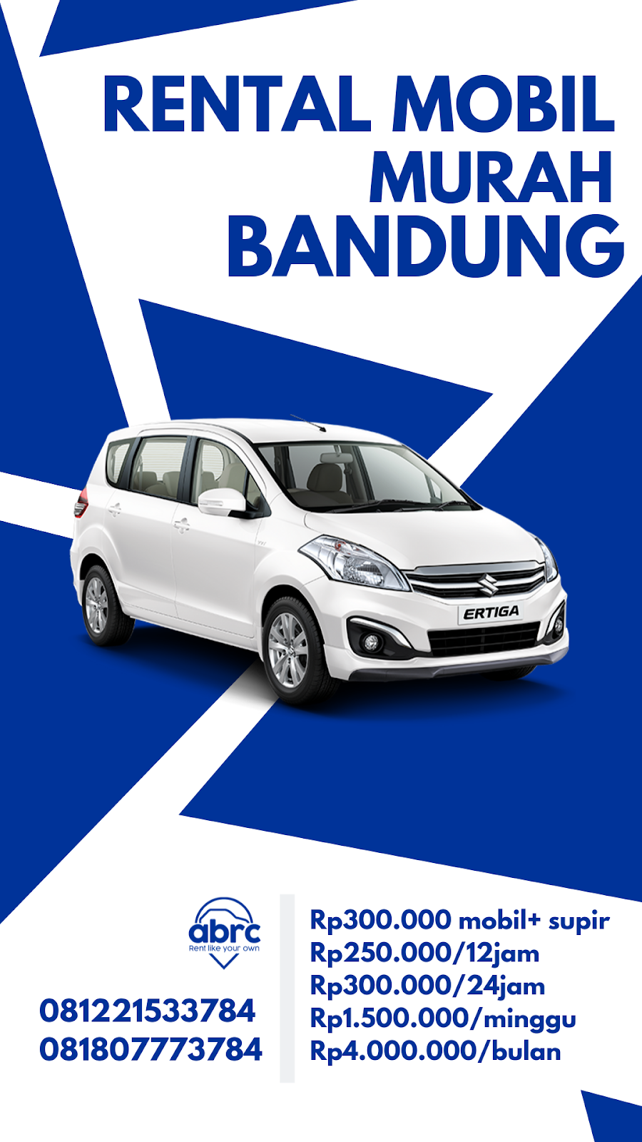 sewa mobil bulanan paling murah di ab rent car bandung