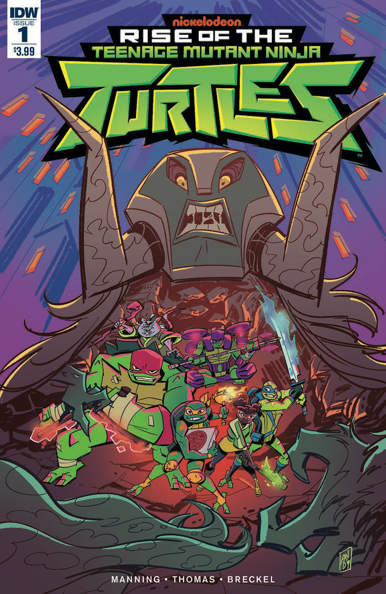 NickALive!: The Ninja Turtles Rise Up in IDW's 'Teenage Mutant Ninja ...