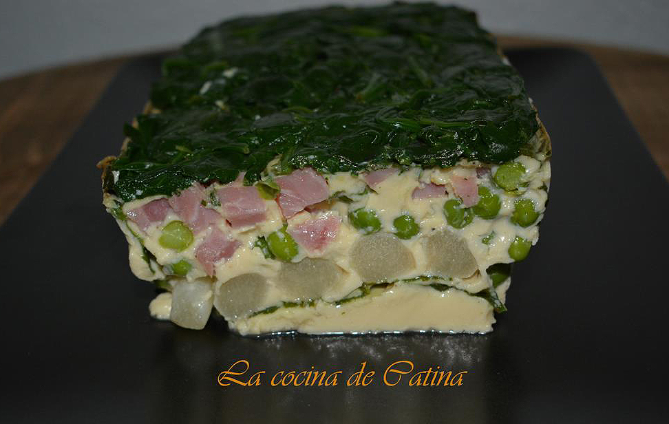 Terrina de espárragos - La cocina de Catina