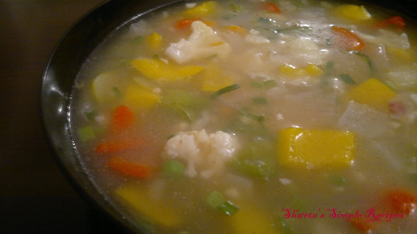 Shweta’s Simple Recipes: Chinese Vegetable Chow Chow