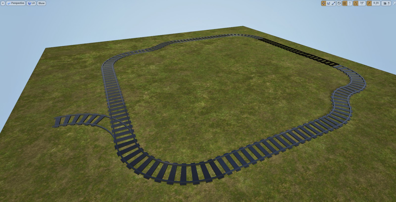 My 3d Blog: Modular train tracks