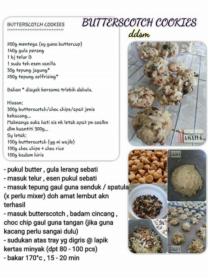 22 Resepi Biskut Raya 2020