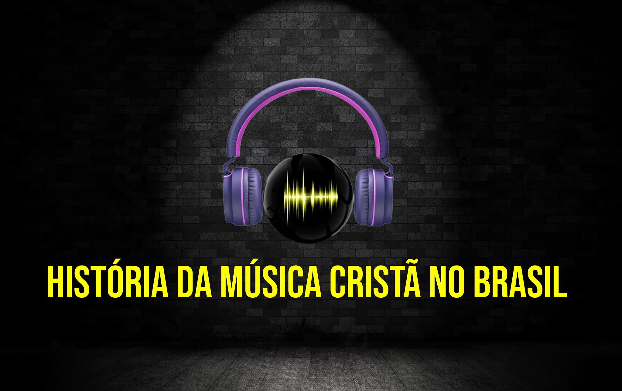Nova identidade visual do História da Música Cristã no Brasil
