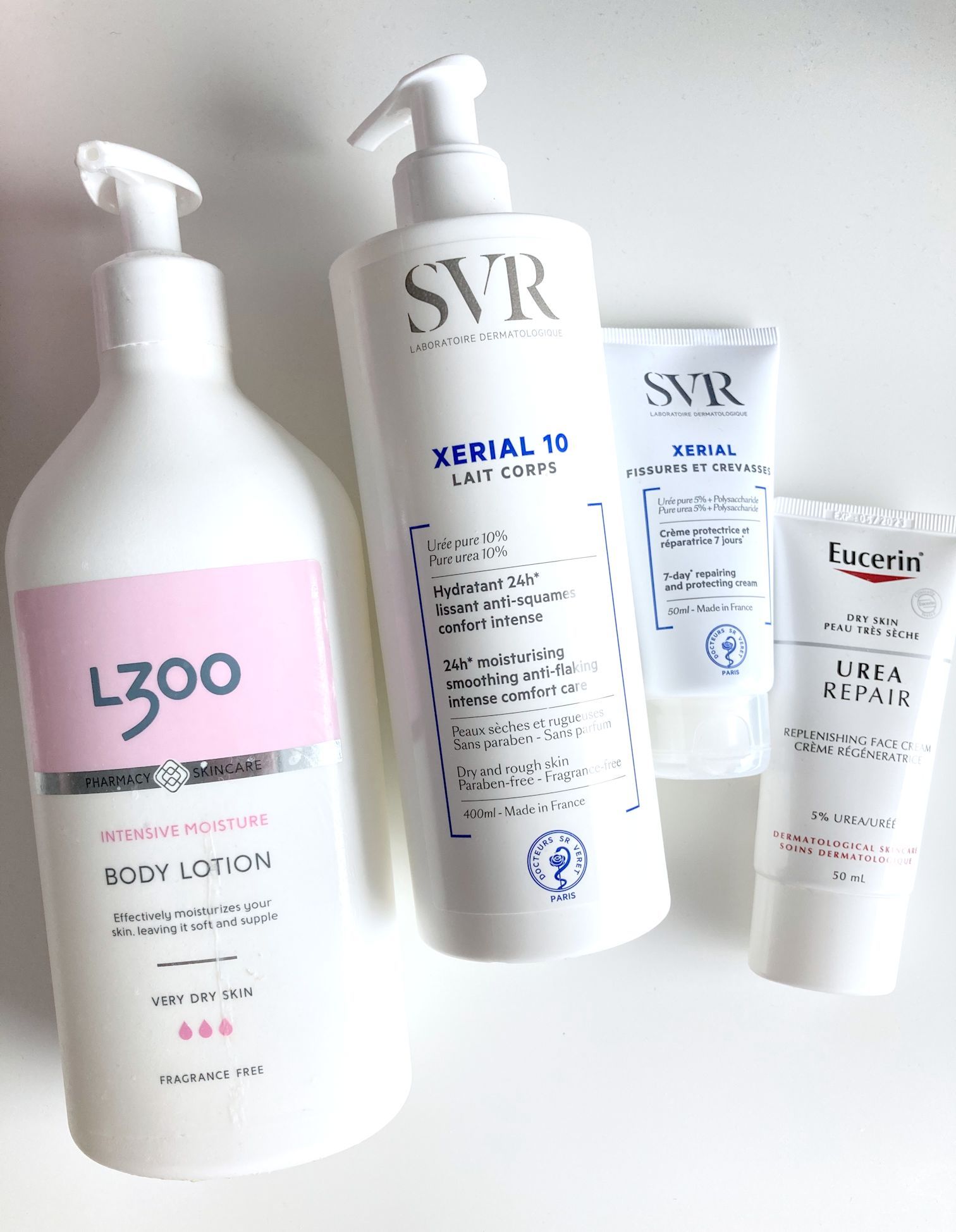 Skincare Notebook: Urea Moisturizers Reviews and Swatches