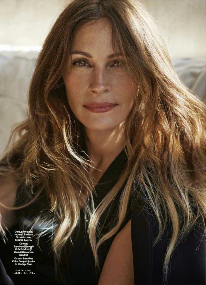 Julia Roberts by Cedric Buchet Magazine Photoshoot For Marie Claire US ...