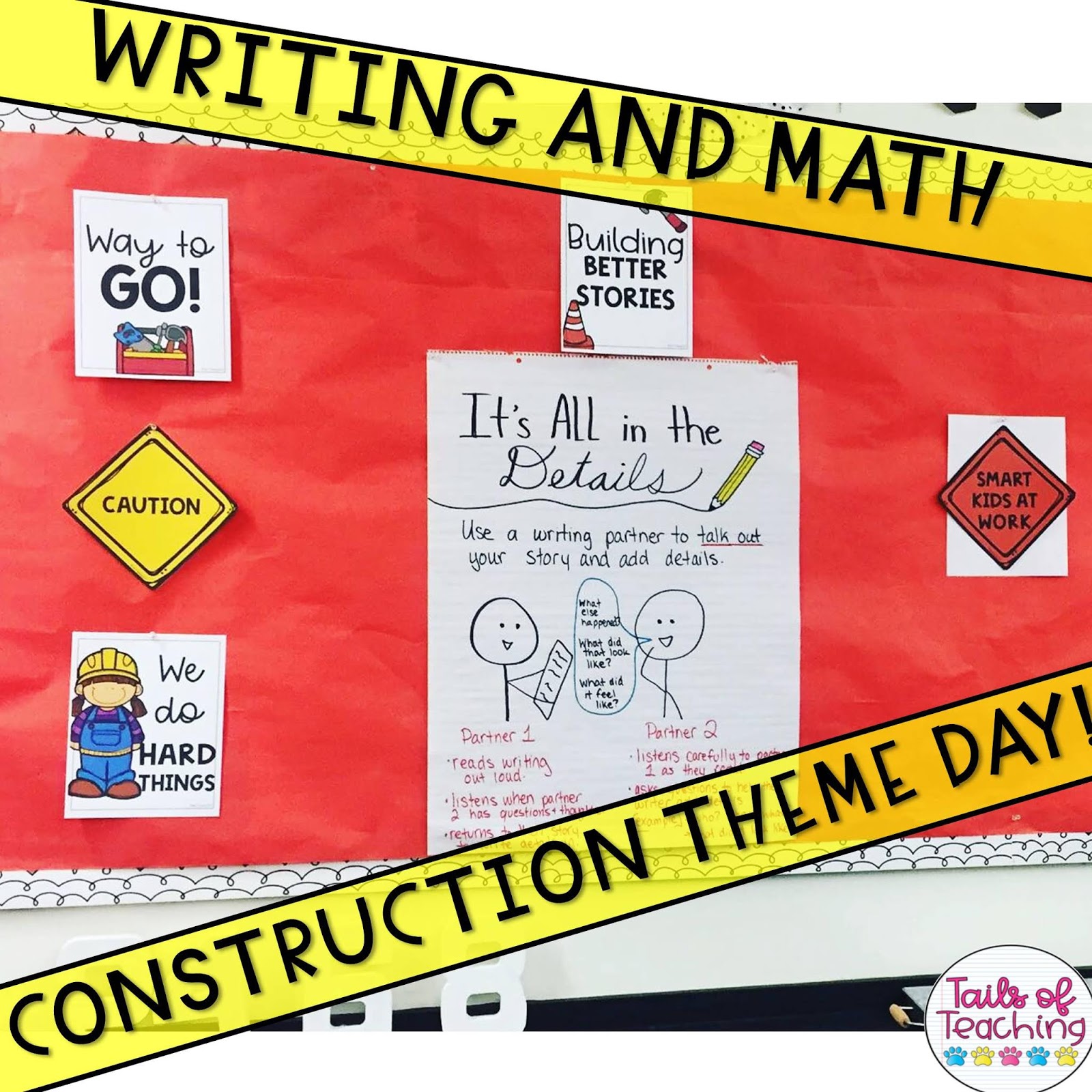 Tails of Teaching: Classroom Construction Day