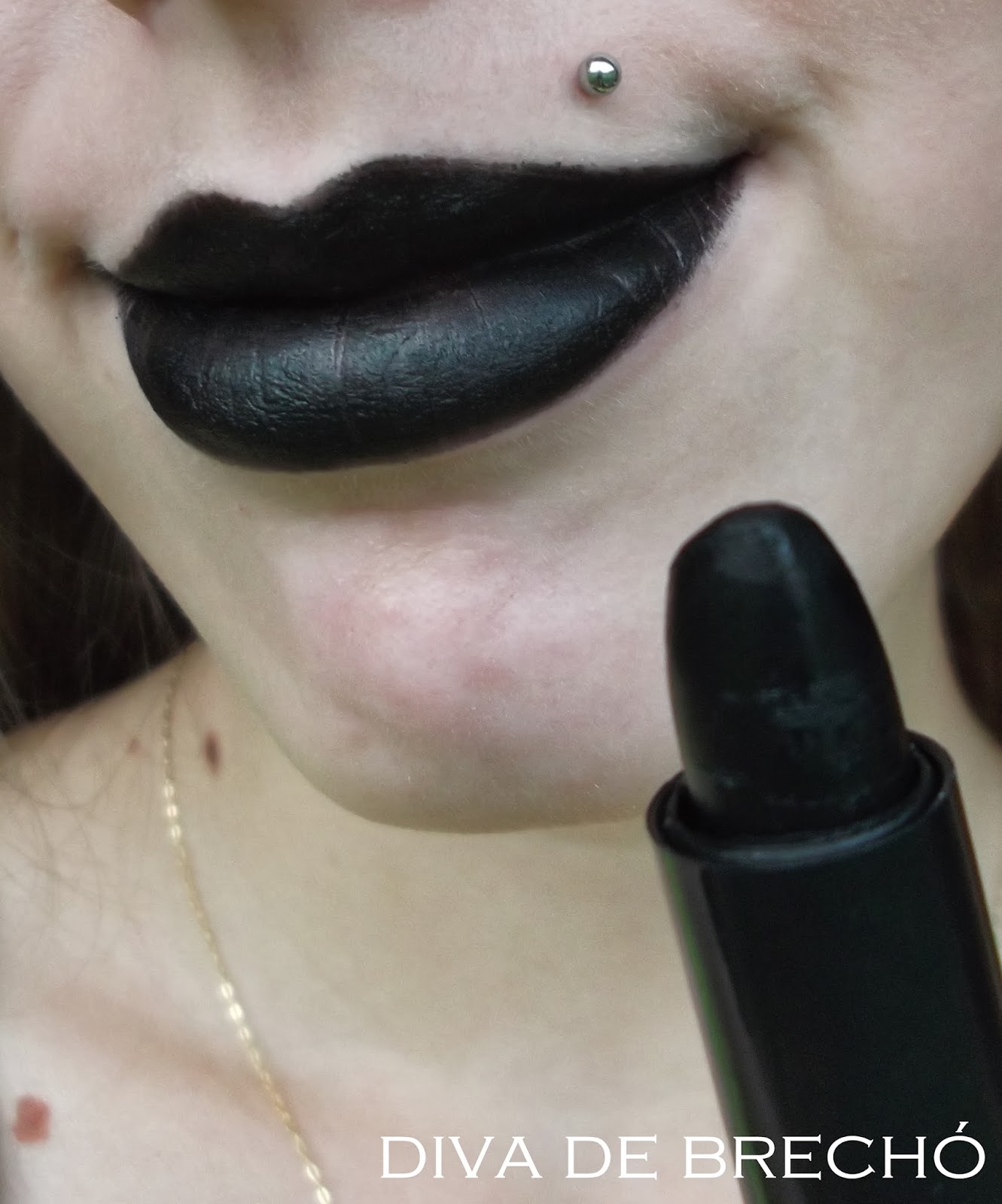 Diva de Brechó: 7 opções de Batons Pretos Nacionais