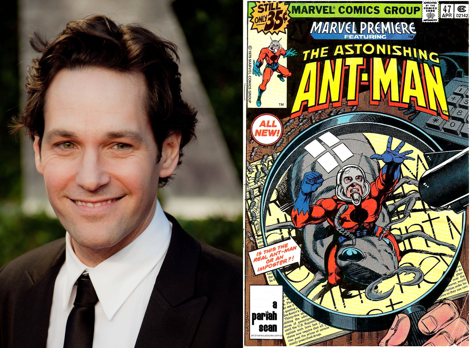 EntertainmentAndy: Paul Rudd as Ant-Man