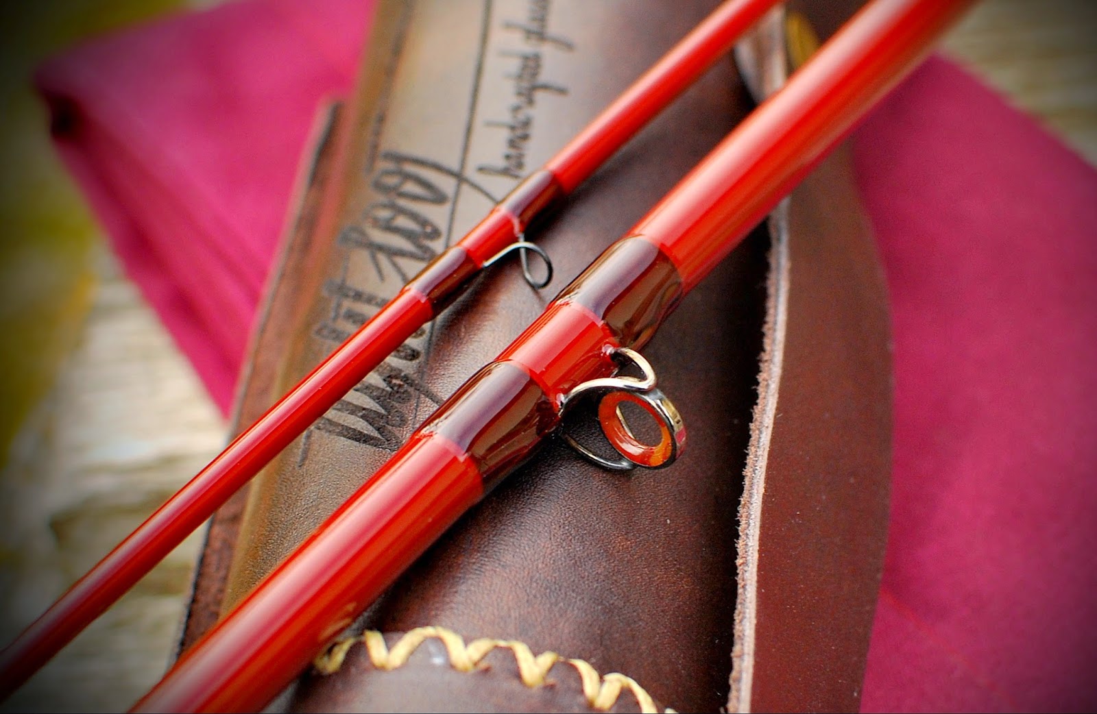 Handcrafted graphite and fiberglass fly rods: Tom Morgan 7 1/2' #4